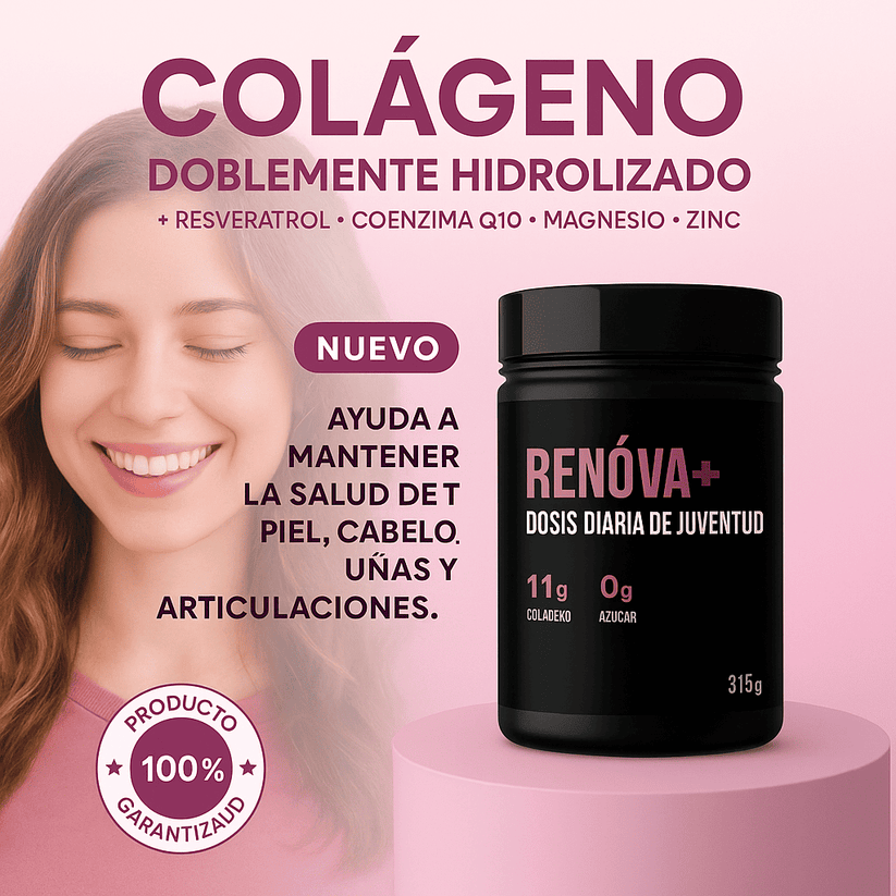 RENOVA PLUS - COLÁGENO DOBLEMENTE HIDROLIZADO – Magic Peru Shop
